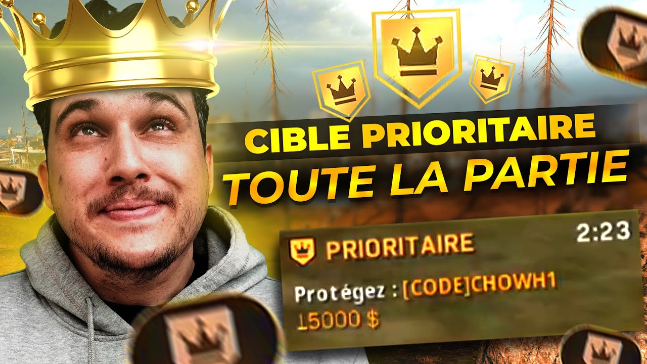 JE SUIS UNE CIBLE PRIORITAIRE TOUTE LA PARTIE ! - YouTube