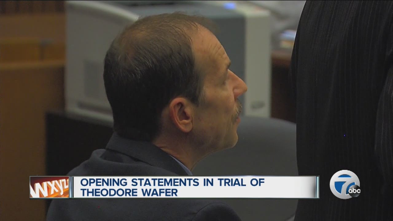 Opening statements in trial of Theodore Wafer - YouTube