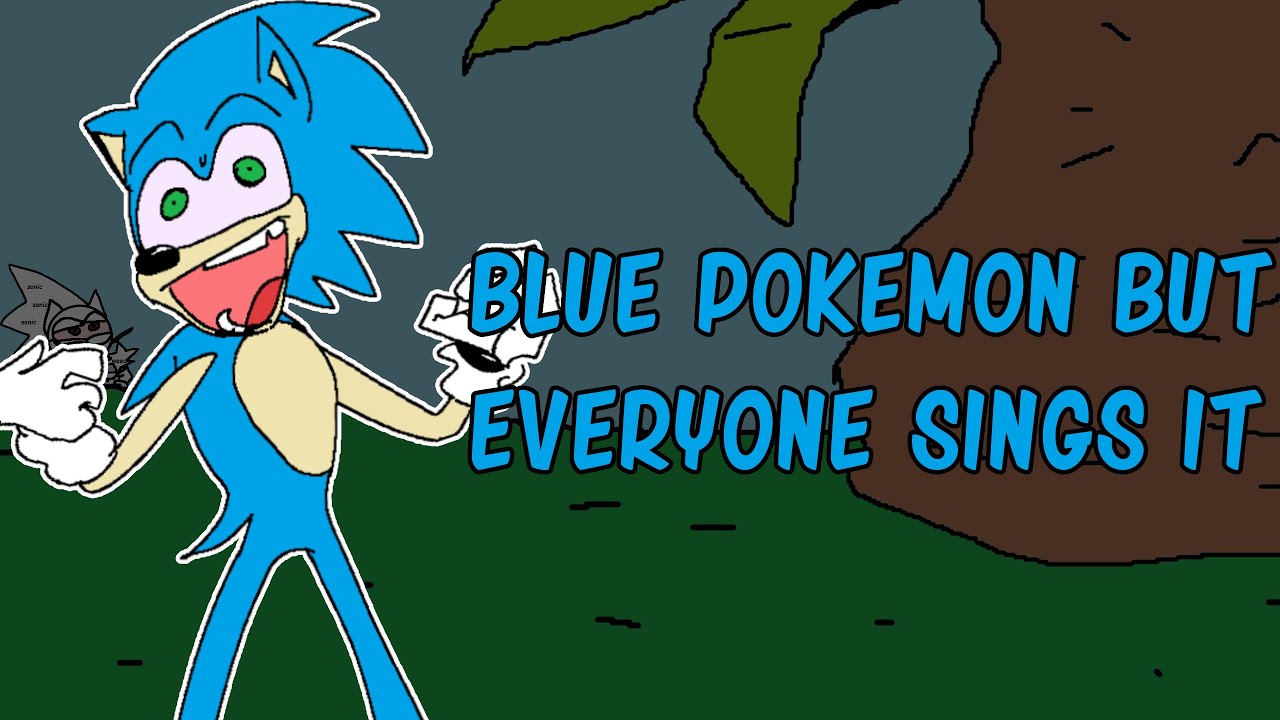 Blue Pokemon Encore but every turn a different character sings it - YouTube