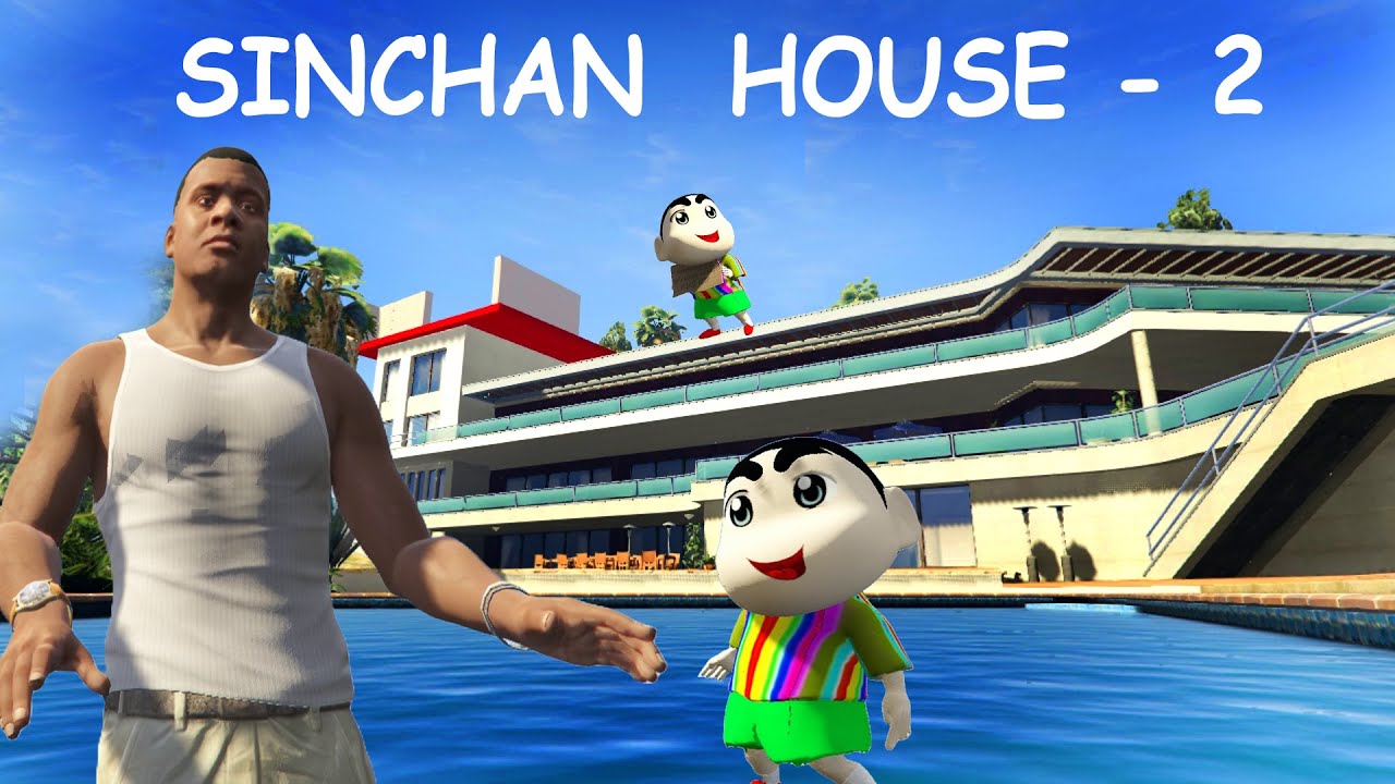 GTA 5 : UPGRADING sinchans HOUSE #gta5 #house - YouTube