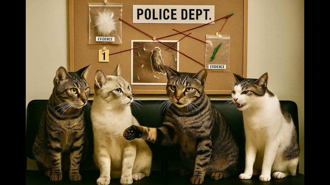 Claw & Order: FPD – Episode 3: The Fur Don’t Lie | Cat Crime Parody ...
