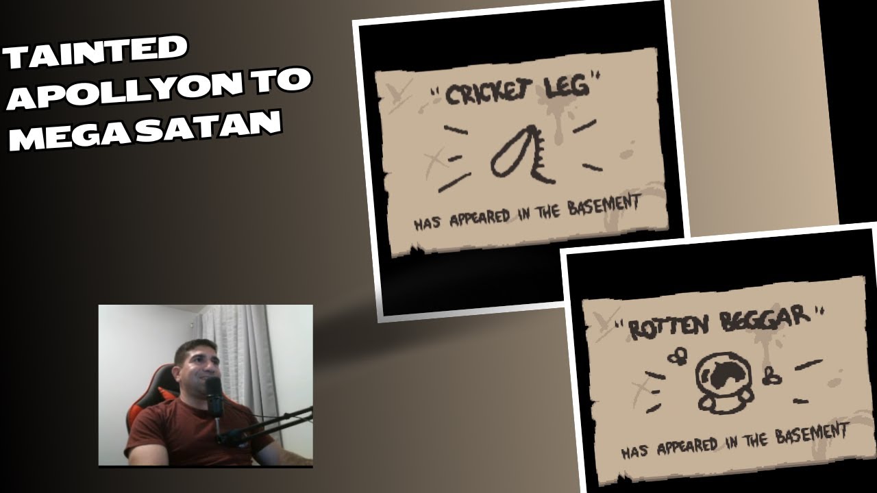 TBOI Tainted Apollyon to Mega Satan #Repentance+ - YouTube