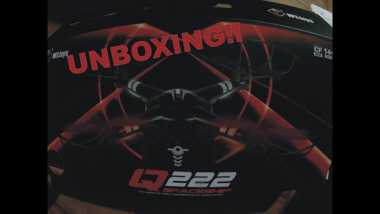 WLToys q222 UNBOXING ESPAÑOL DE españa y del Resto del Mundo.... - YouTube