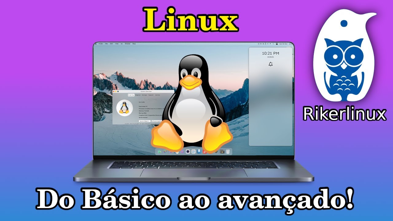 Curso de Linux do básico ao avançado do Rikerlinux! - YouTube