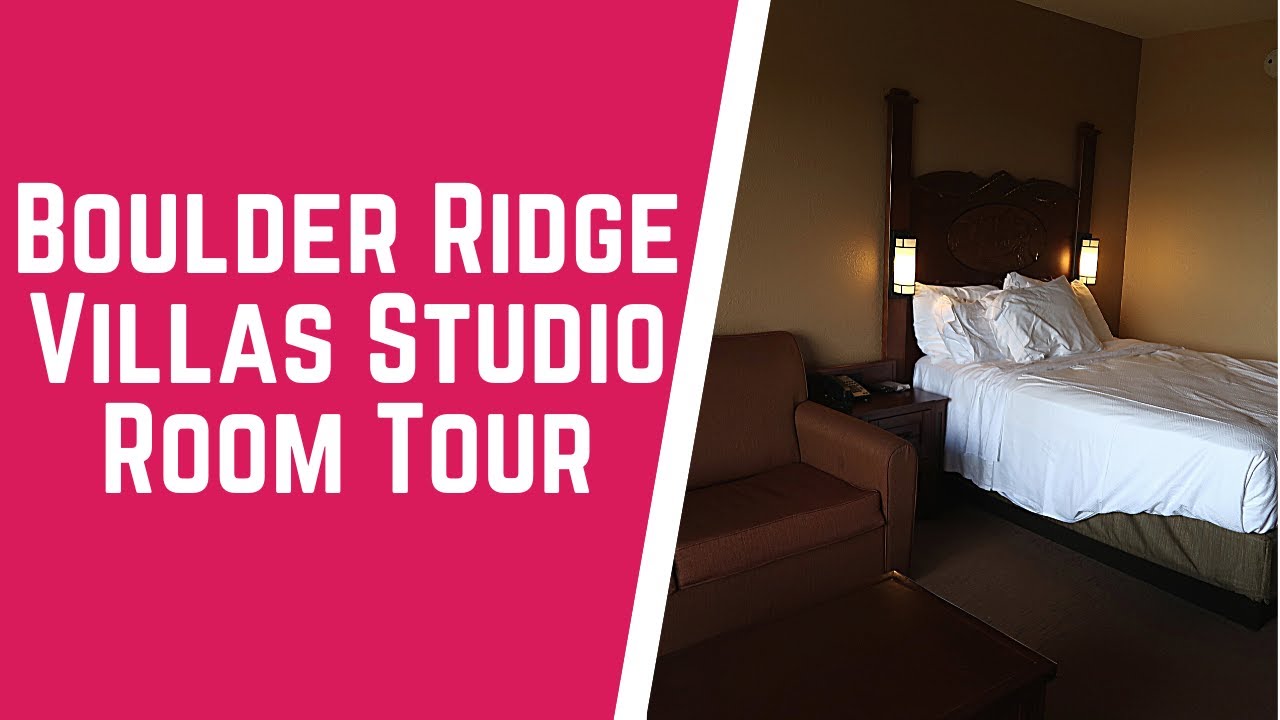 Boulder Ridge Villas Deluxe Studio Studio Tour | Disney's Wilderness ...
