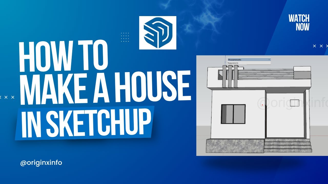 How to Make a Simple House in SketchUp – Beginner Guide 🏠#sketchup # ...