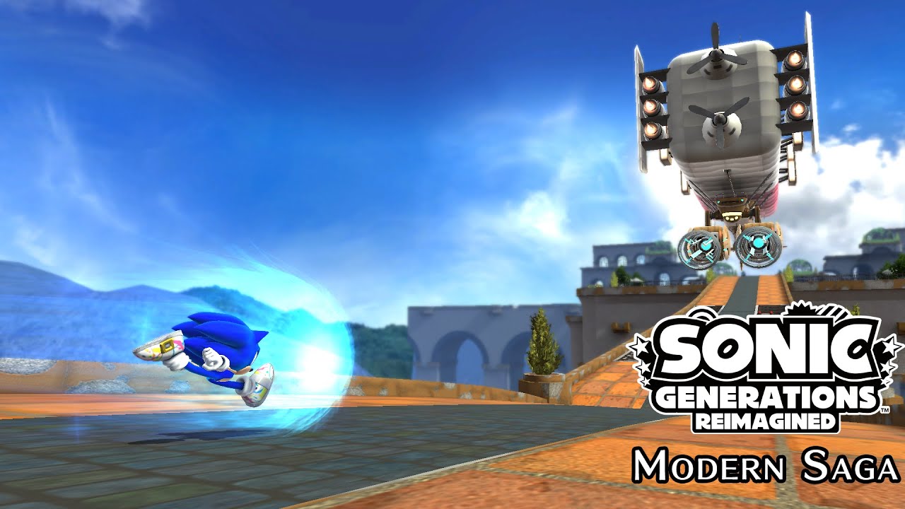 Sonic Generations: Reimagined - Modern Saga - YouTube