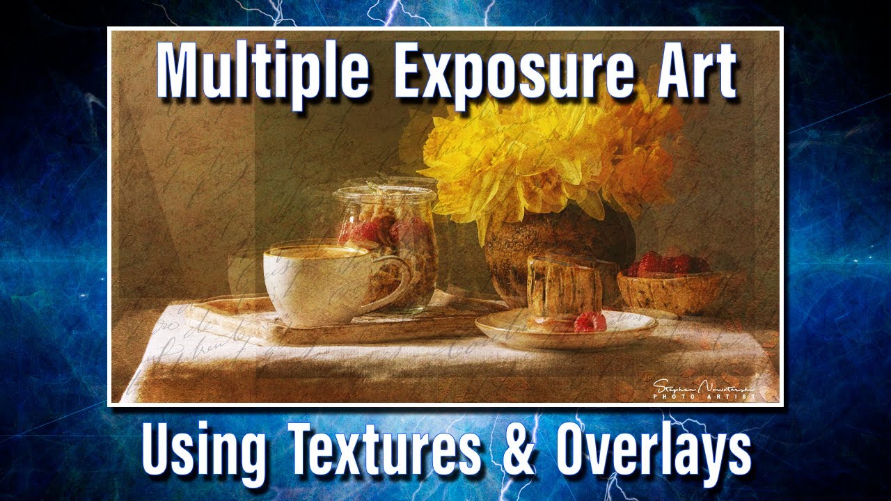 Multiple Exposure Art with Textures & Overlays - YouTube