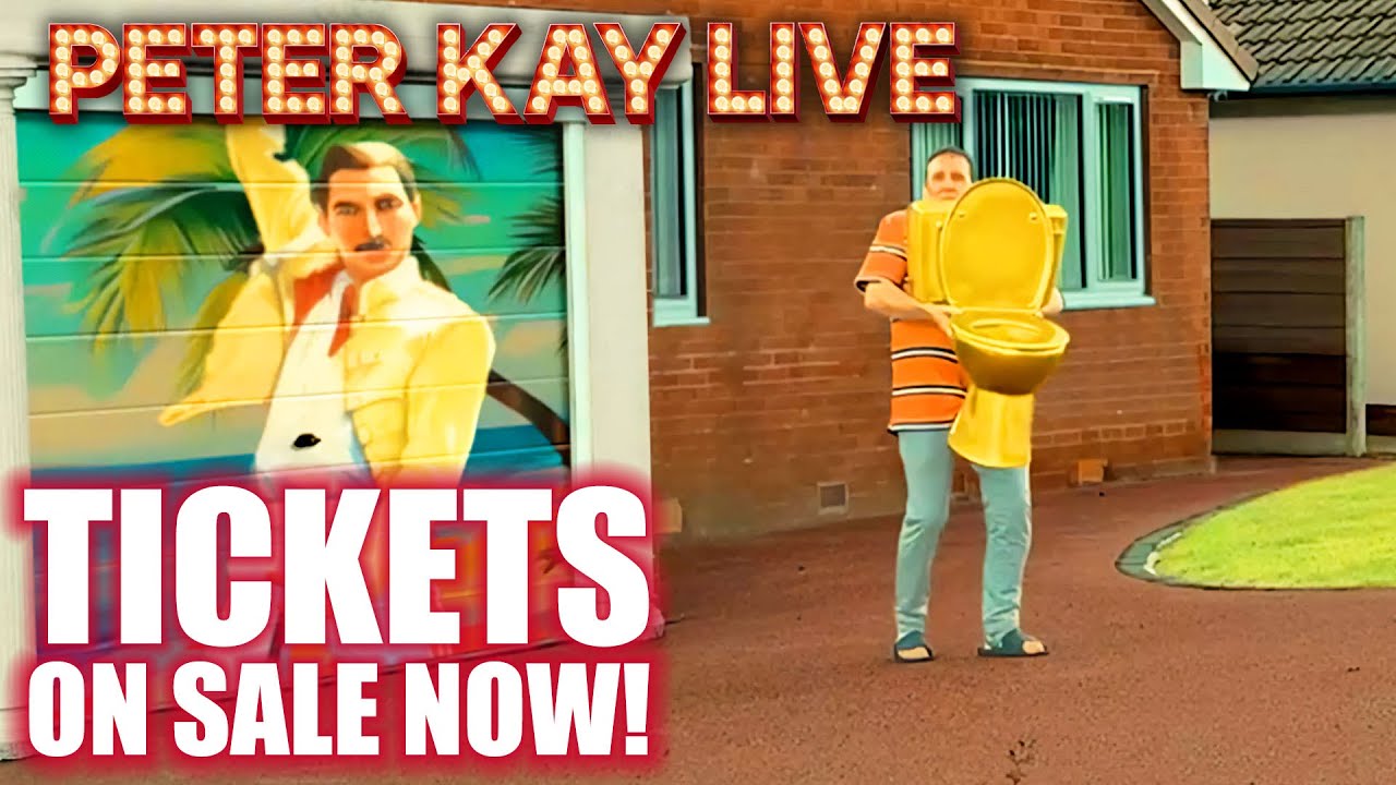 Tickets On Sale Now! | Peter Kay's Tour Continues - 2025 & 2026 Extra ...