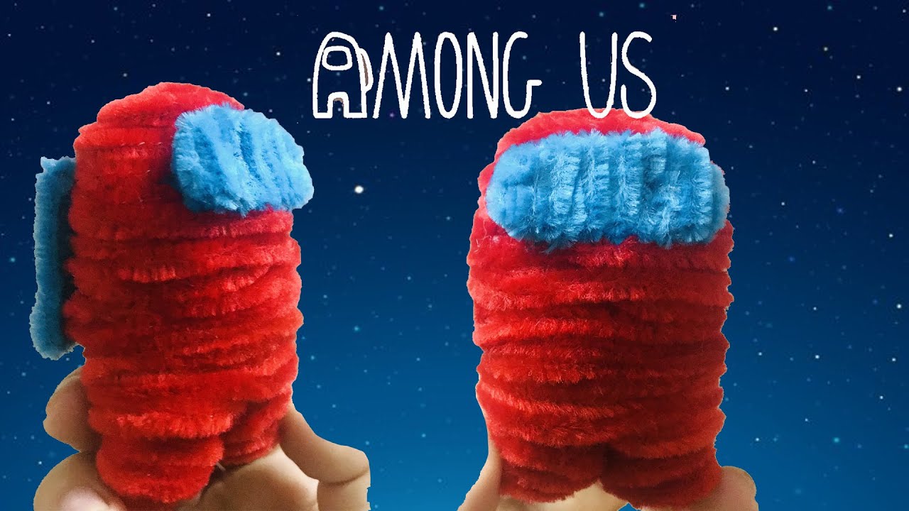 Cách làm among us đơn giản cho bé bằng kẽm nhung | how to make among us ...