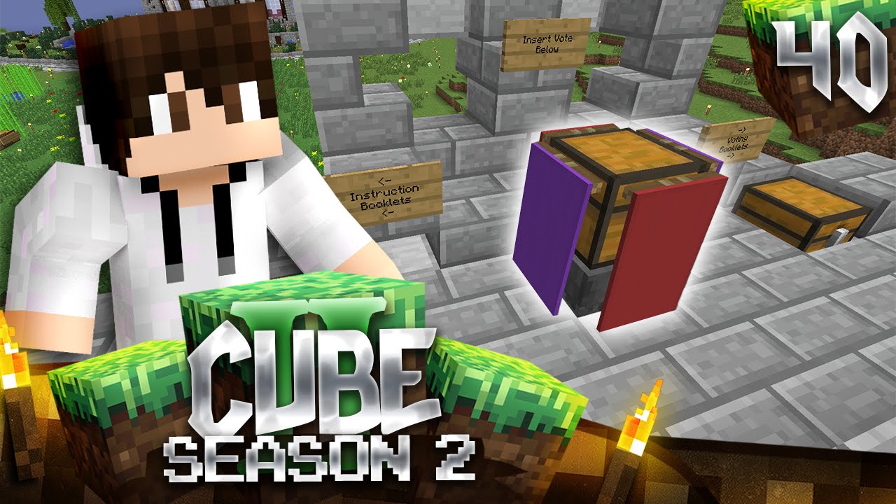 Minecraft Cube SMP S2: E40 - Casting My Vote! - YouTube