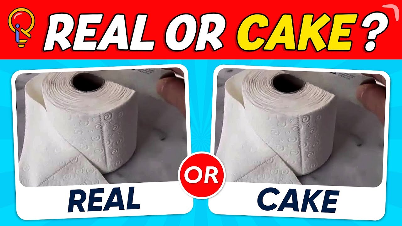 Fake or cake ???? Can you Guess the real one ???| Real or Fake ...