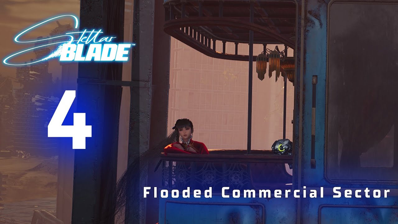 Flooded Commercial Sector - Part 4 | Stellar Blade | Let's Play Series ...