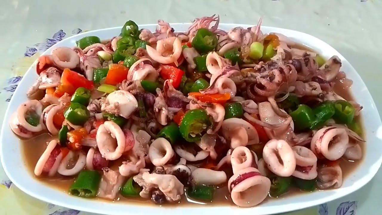 Resep Cumi Tumis Basah Rumahan || Tips Masak Cumi Agar Tidak Alot - YouTube