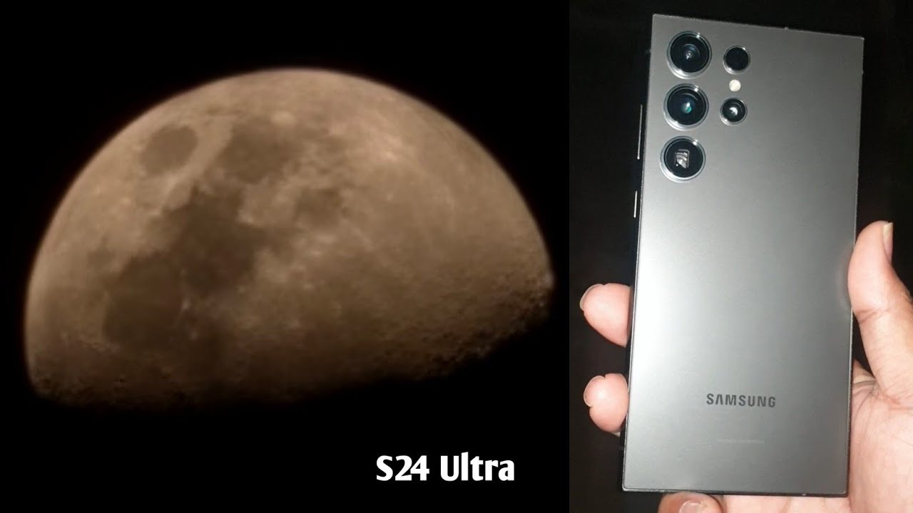 Moon🌙 | Samsung Galaxy S24 Ultra Zoom Test - YouTube