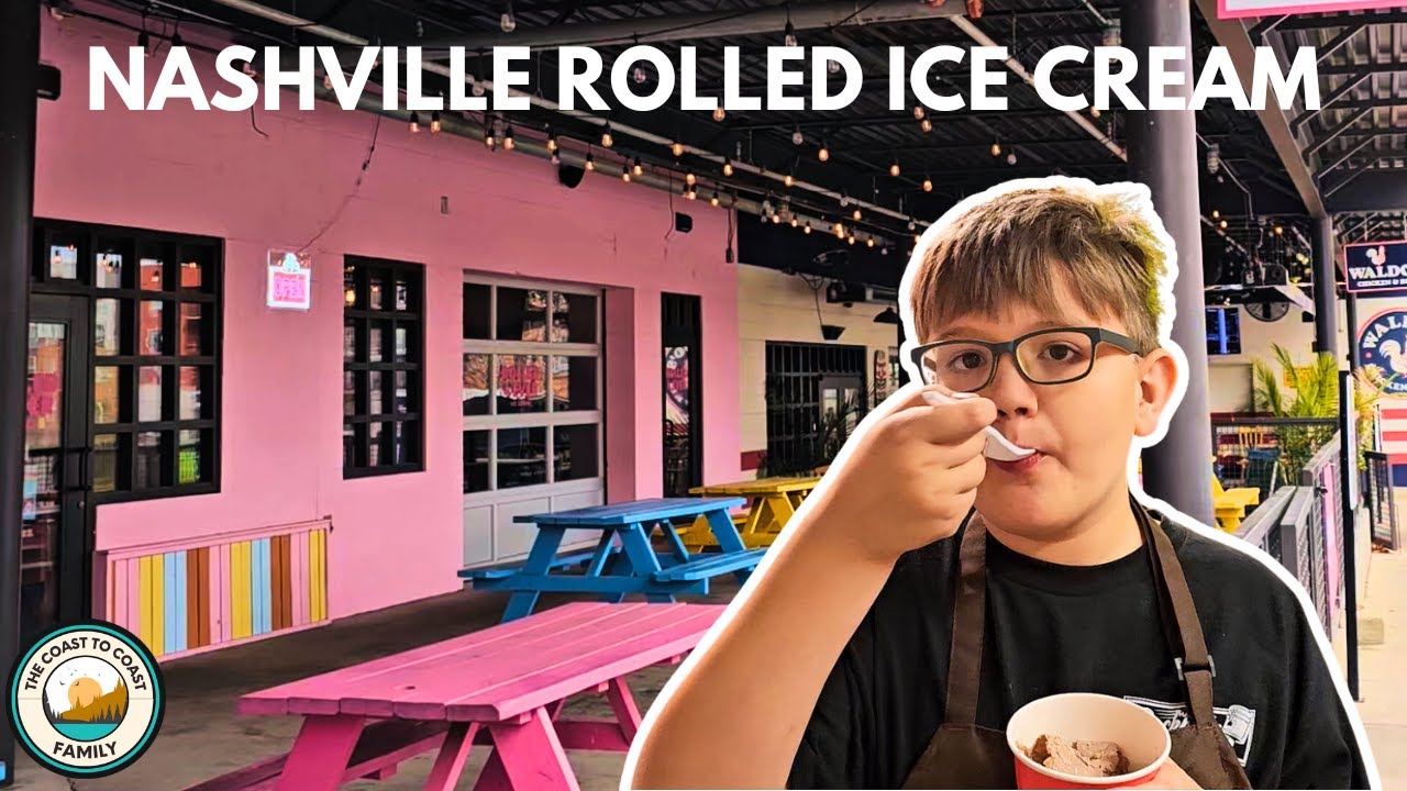 We Made DIY Rolled Ice Cream in Nashville, Tennessee! | The Coast To ...