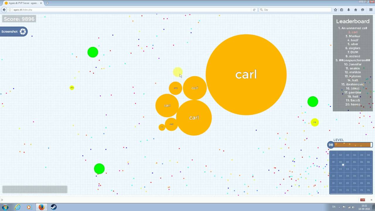 Carl spiller Agar.io EP. 1 - YouTube