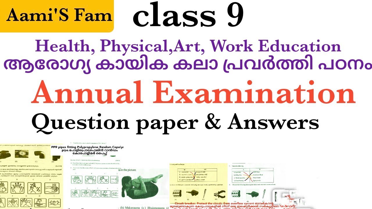 Class 9-Arts-Annual Exam Question paper answers - YouTube