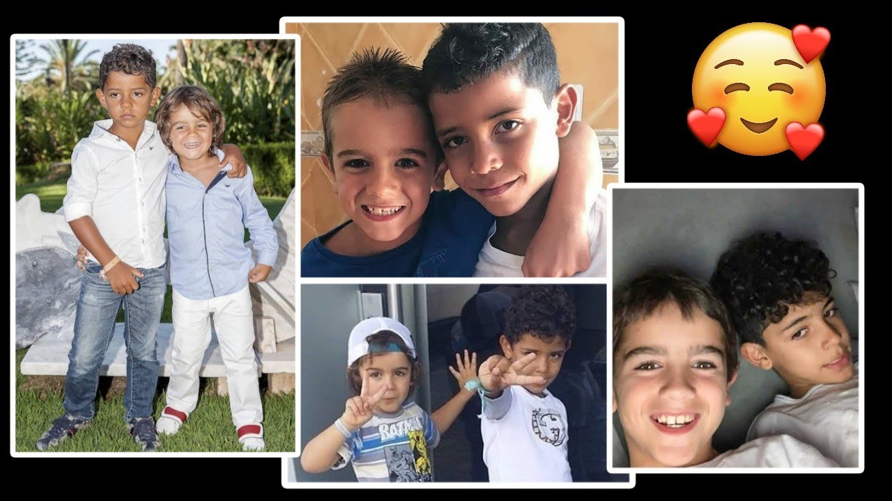 Cristiano Ronaldo Junior • The Great Complicity with his cousin Dinis ...