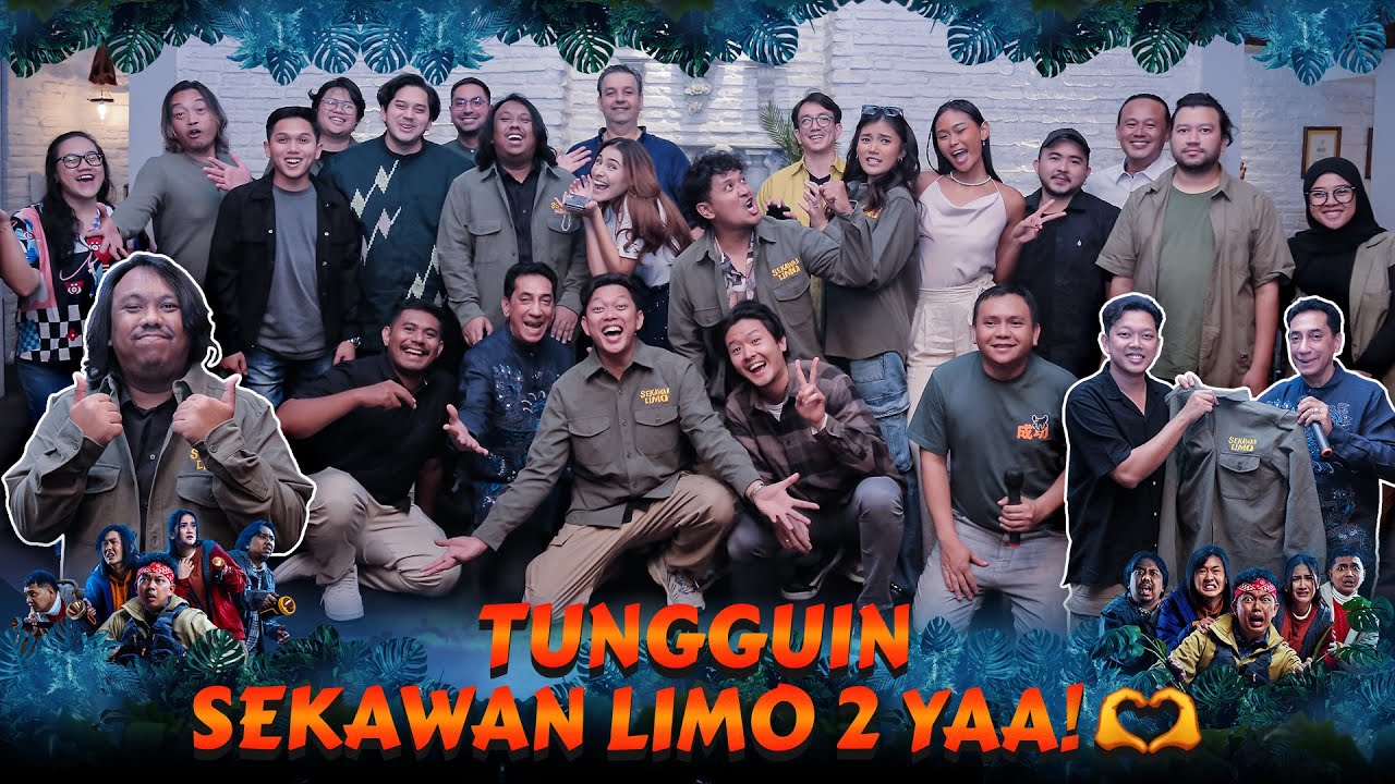 Syukuran Penonton SEKAWAN LIMO & Sampai Jumpa Di SEKAWAN LIMO 2 🫶🏻 - YouTube