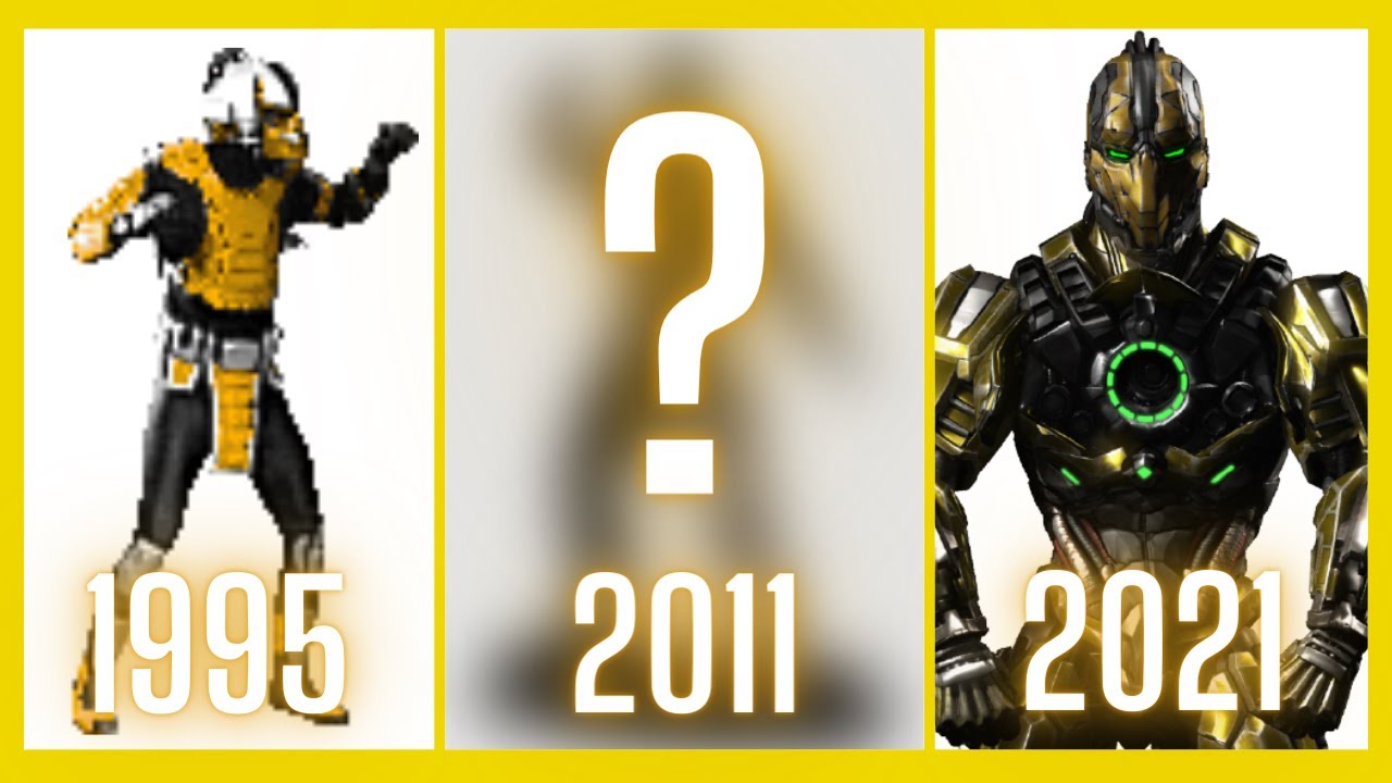 Evolution of Mortal Kombat Characters Cyrax 1995 - 2021 - YouTube