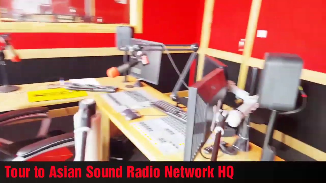 Sneak Peak of Asian Sound Radio Studios - YouTube