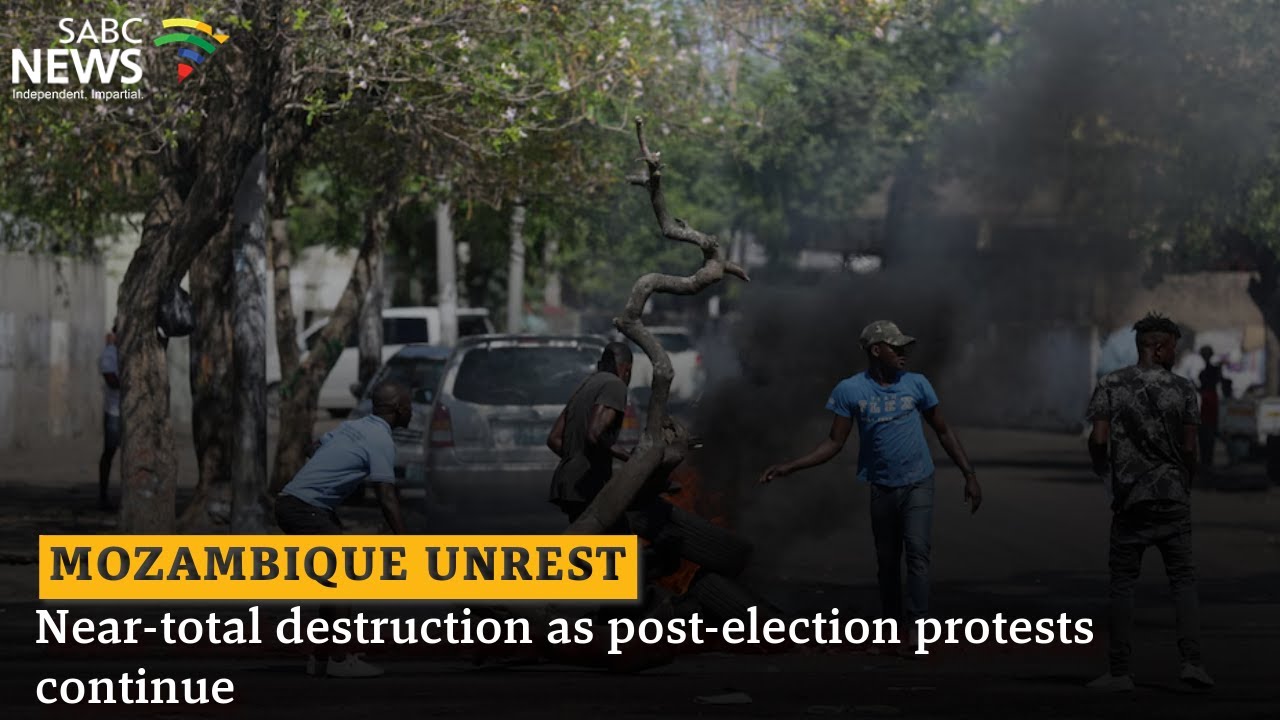 Mozambique Unrest | Near-total destruction as post-election protests ...