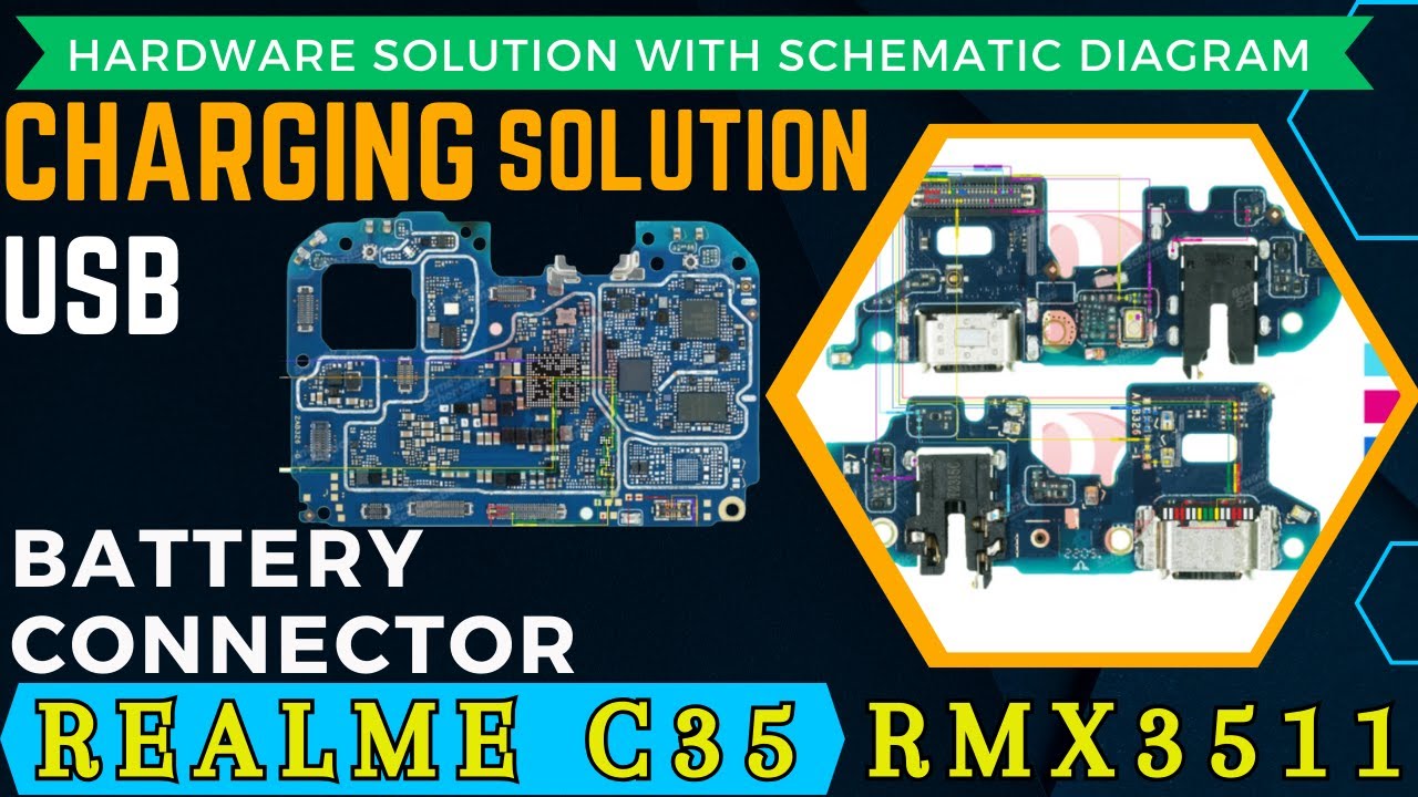 Realme C35 RMX3511 Charging & Battery Connector Problem Solution ...