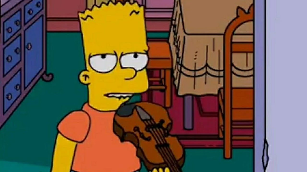 Bart Plays the Violin - YouTube