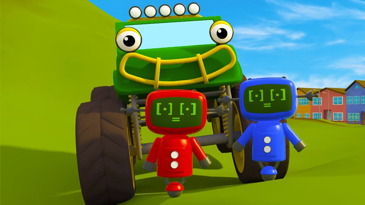 Monster Truck Songs For Kids | Nursery Rhymes & Kids Songs | Gecko's ...