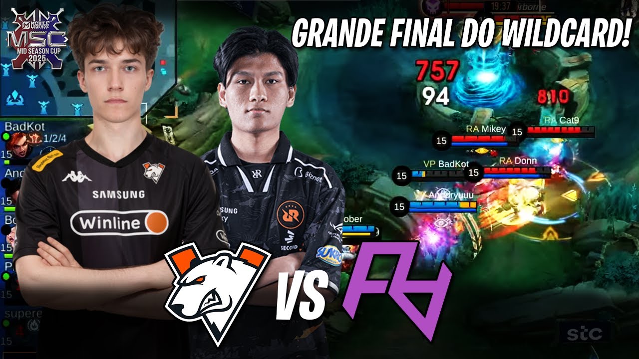 GRANDE FINAL ELETRIZANTE VALENDO VAGA NO MSC | VIRTUS.PRO vs RARE ATOM ...