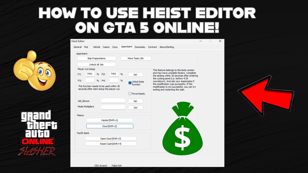 How To Use Heist Editor On GTA 5 Online Safe 2024! - YouTube