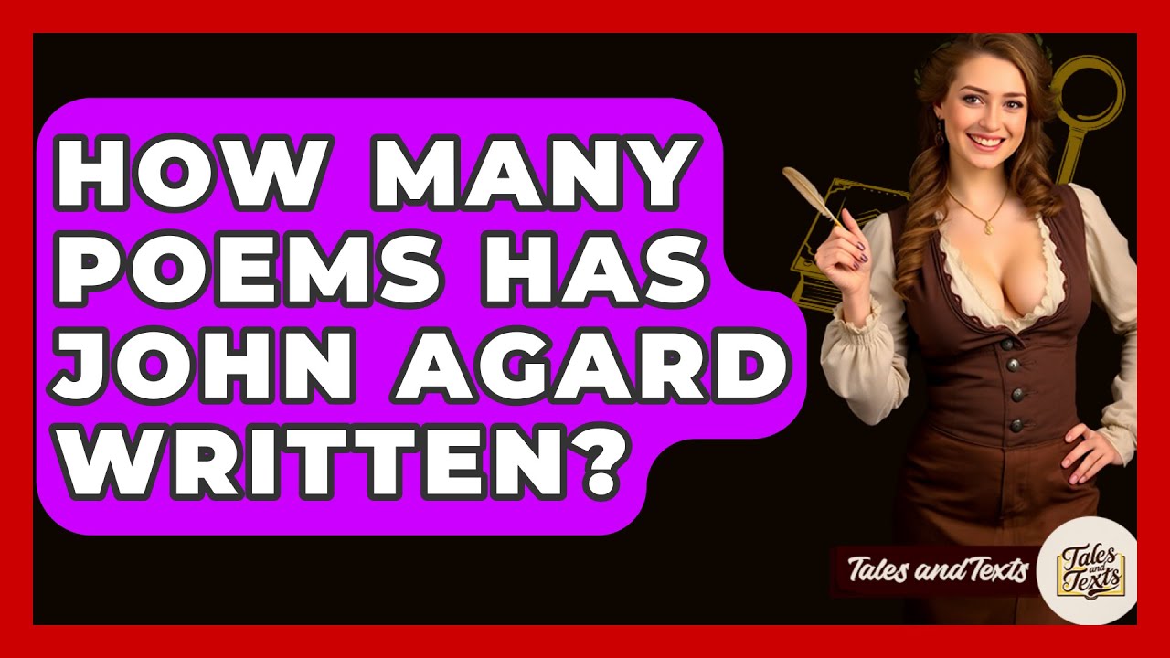 How Many Poems Has John Agard Written? - Tales And Texts - YouTube