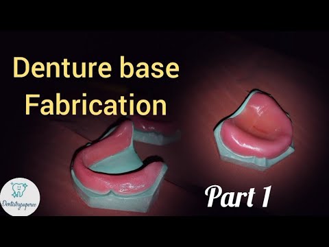 Denture base fabrication now easy - YouTube