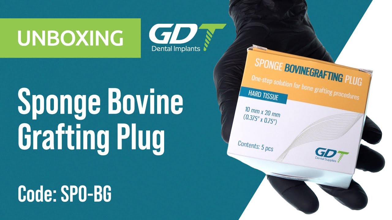 Unboxing GDT Sponge Bovine Grafting Plug - YouTube