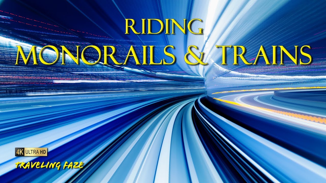 Ride the COOLEST monorails & trains around the WORLD, without paying the fare!! [4K] - YouTube