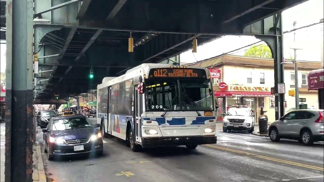 ᴴᴰ MTA Bus: 2009 Orion VII NG Hybrid #3995 on the Q112 Bus @ Liberty Av/117 St. - YouTube