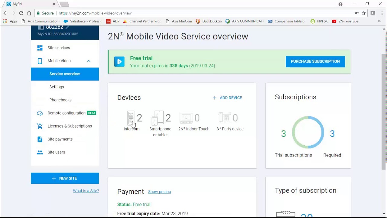 My2N Remote Configuration - YouTube
