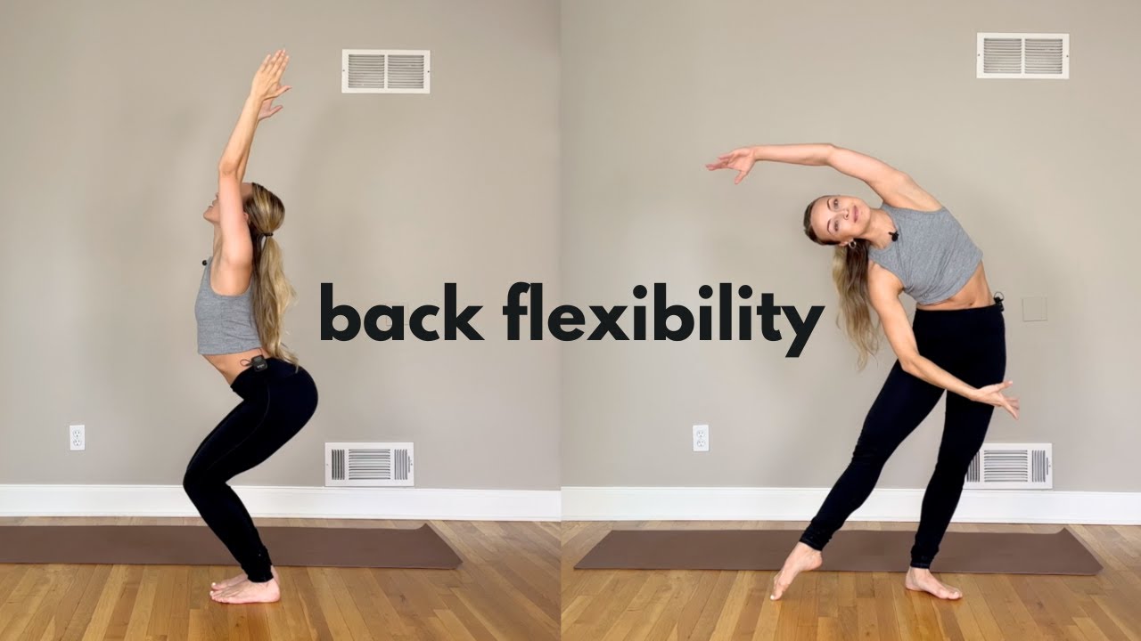 back stretches for dancers (rhythmic gymnast inspired) - YouTube