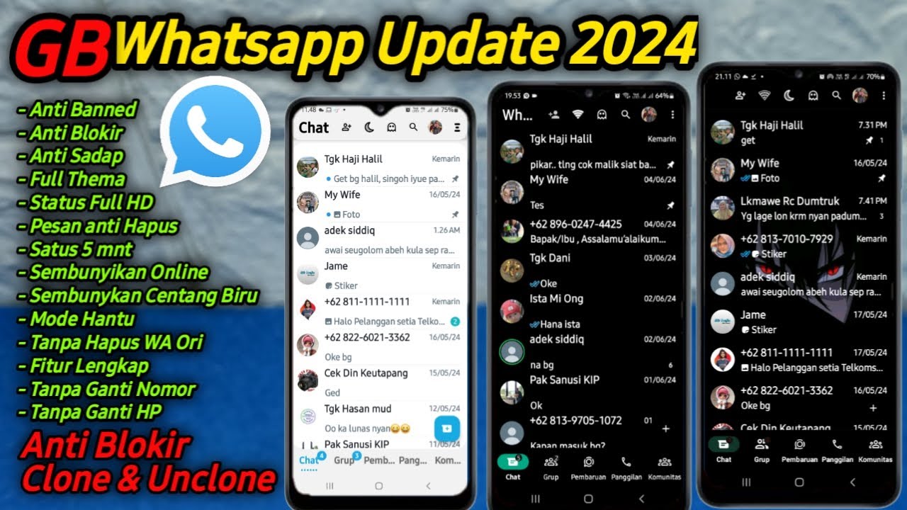 GB Whatsapp Terbaru 2024 | WA Mod terbaru 2024 | WA GB update terbaru ...