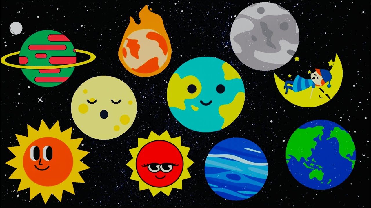 Exploring the Planets: A Sensory Adventure for Kids! - YouTube