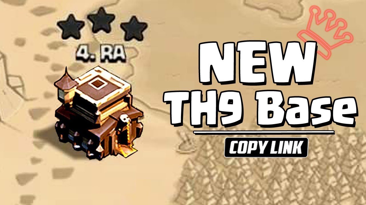 New th9 war base 2021 copy link Town hall 9 war base terkuat 2021 - YouTube