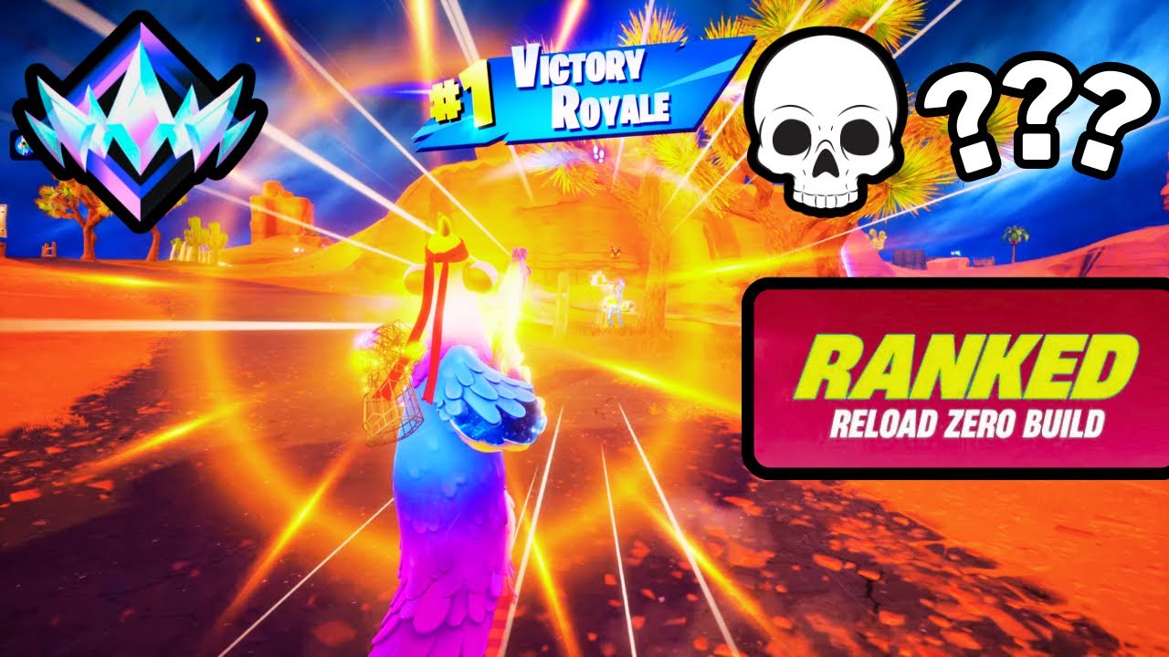 Simplistic High Kill Fortnite *UNREAL* Ranked Reload Zero Build Win ...