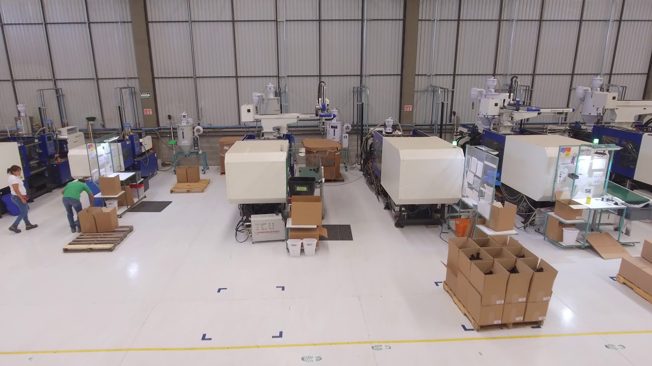 Grabación de interior planta COPEFI - YouTube