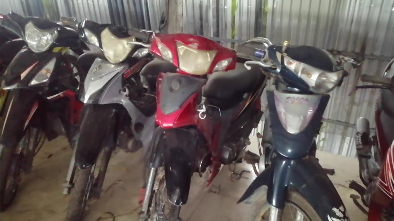 Xe angel 110cc đầu ống hơi cũ thanh lý giá rẻ / Old sym elegant car ...