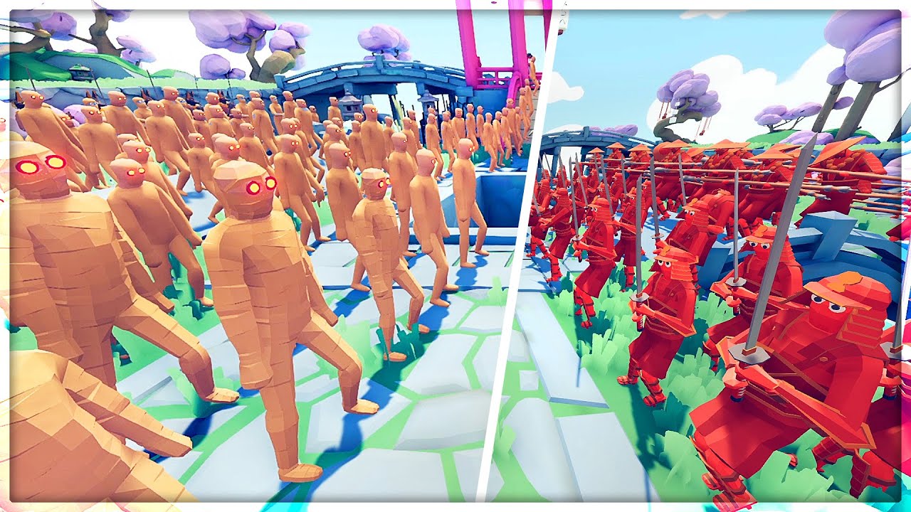 TABS - Egyptian Faction Mummy Invasion and The Battle Across Time ...