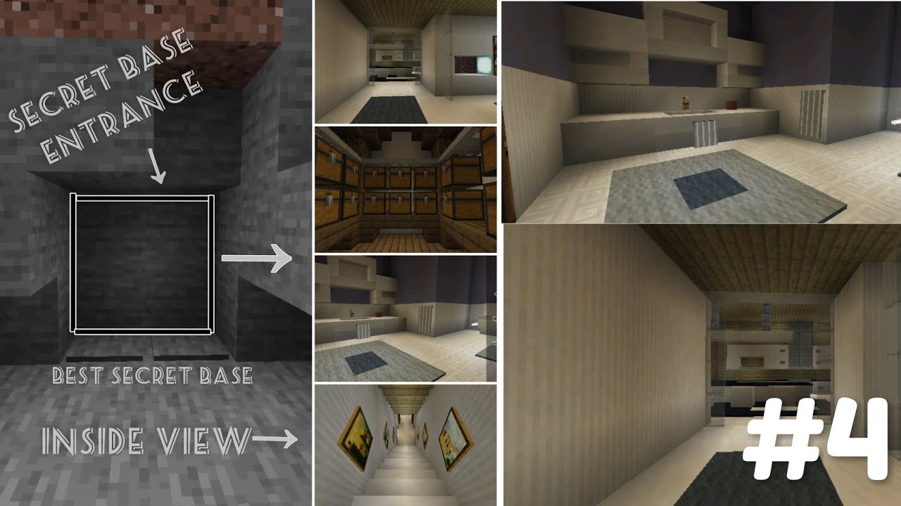 Underground Secret base for unlimited diamonds in Minecraft!! - YouTube
