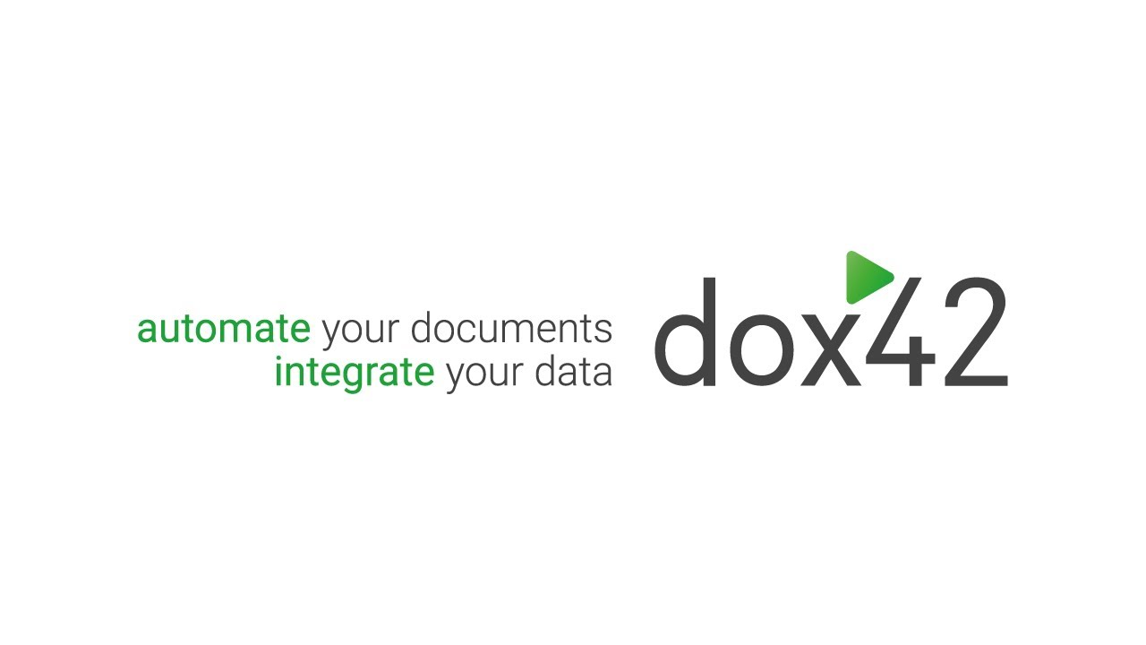 dox42 Document Automation - YouTube