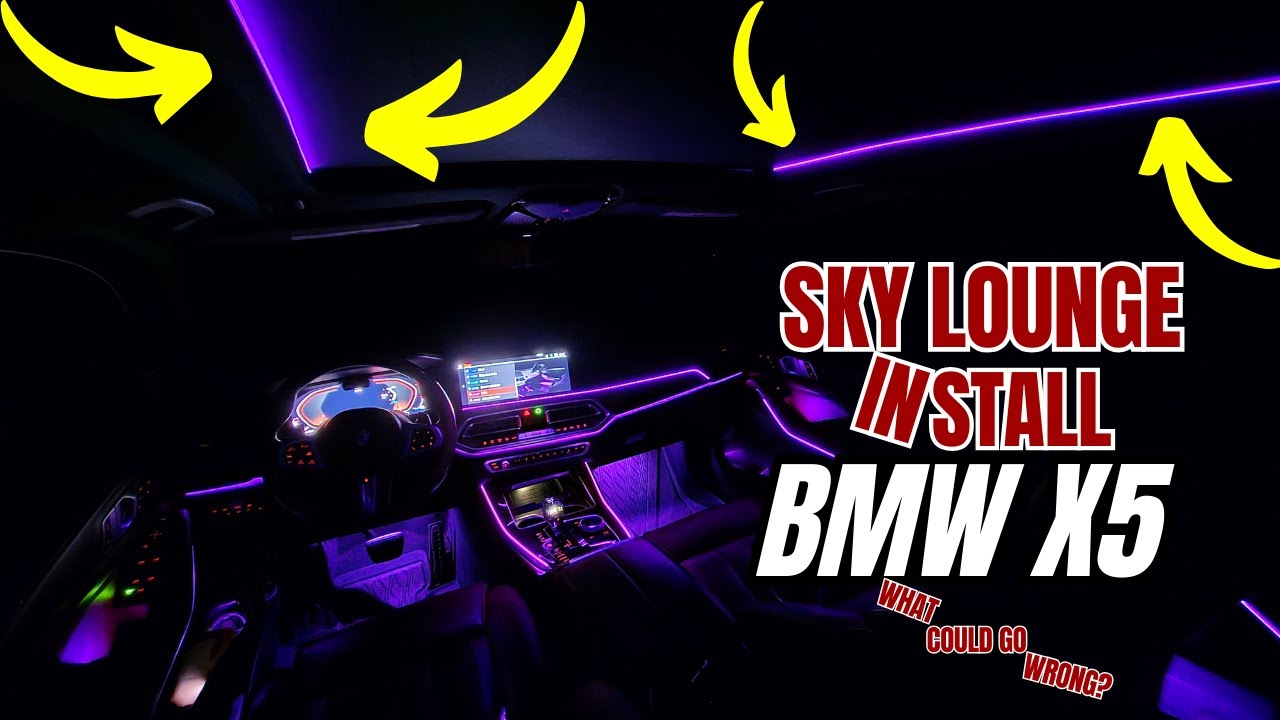 I Installed the Cheapest Sky Lounge In My BMW X5! - YouTube