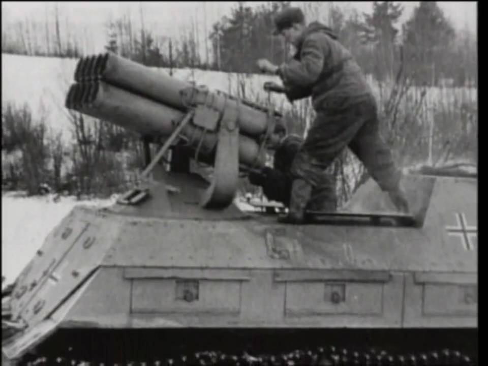 Panzerwerfer Nebelwerfer Wurfrahmen Rocket Launchers - YouTube